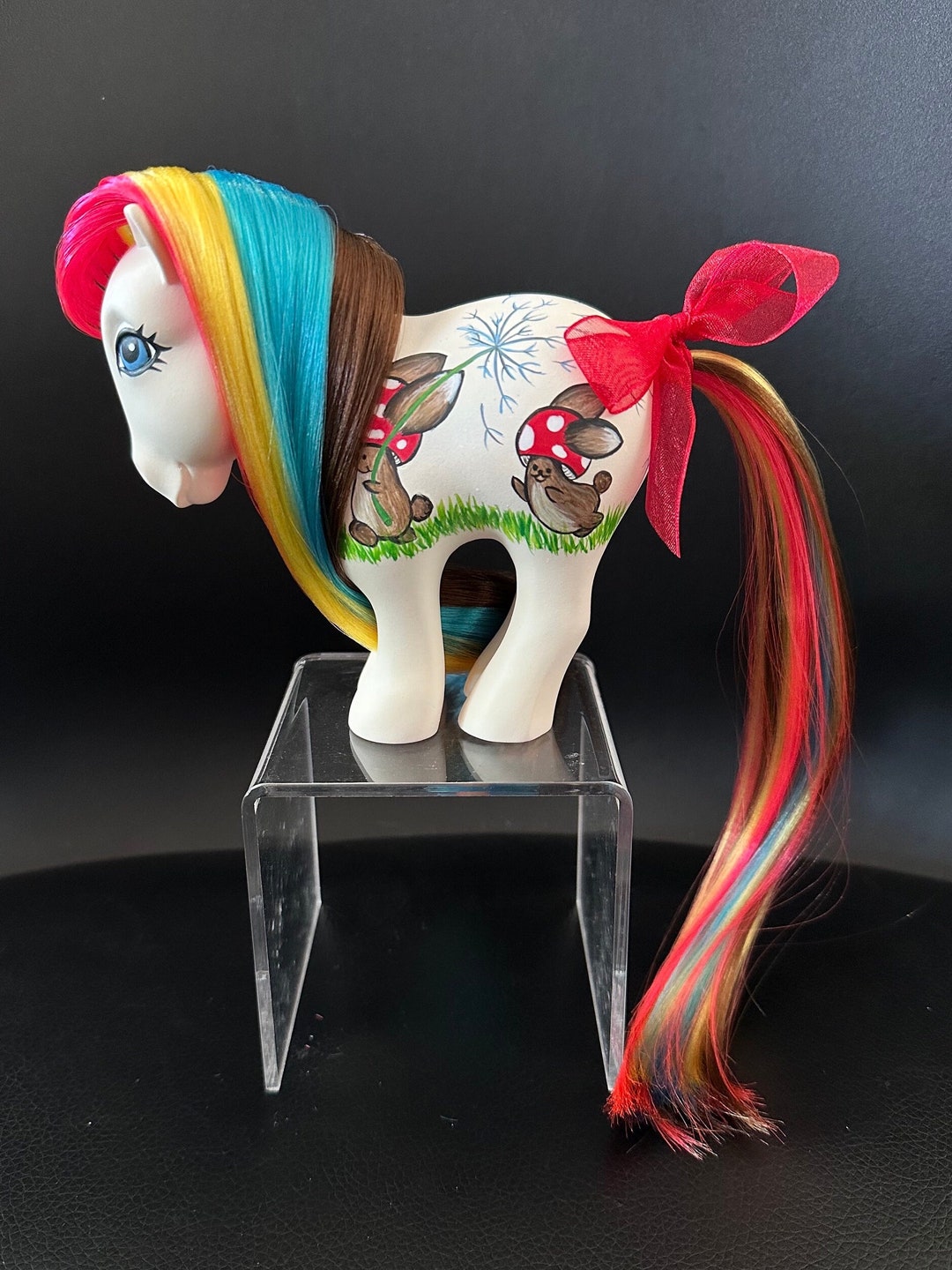 Custom My Little Pony Bunny Shrooms G1 Earth Pony Vintage My Little ...