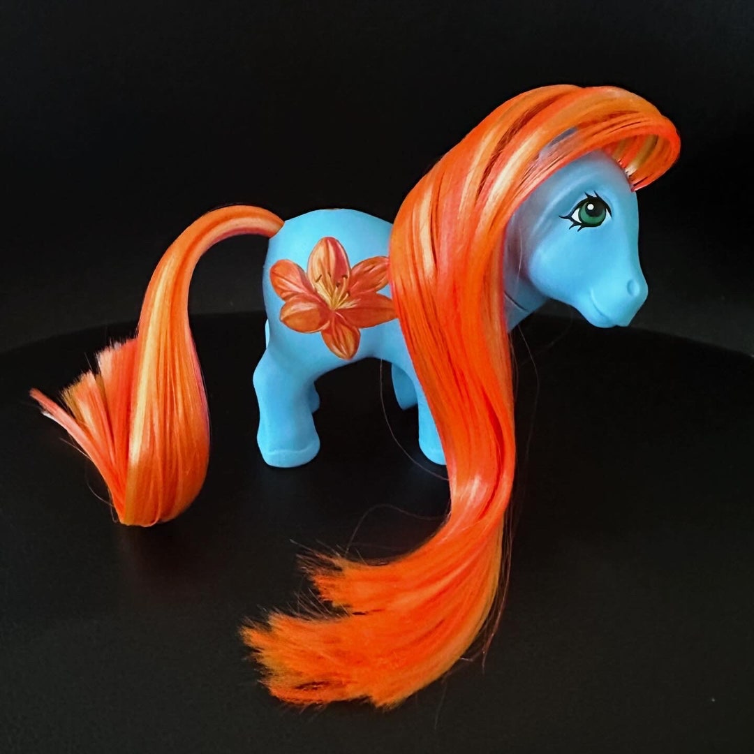 Custom My Little Pony - Lily - G1 Earth Pony - Vintage My Little Pony ...