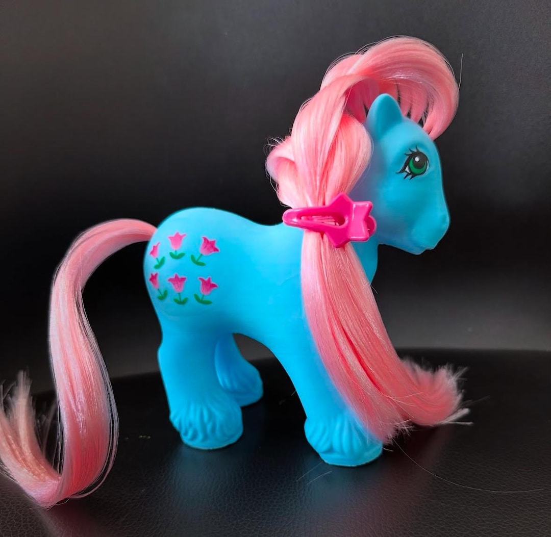 Custom My Little Pony Posey MLP 3D Printed Pony Blue Variant Posey ...