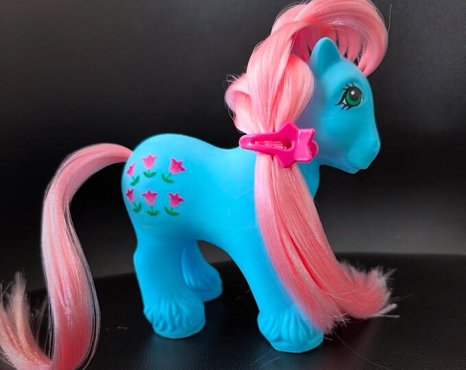 Custom My Little Pony - Posey MLP - 3D Printed Pony - Blue Variant ...