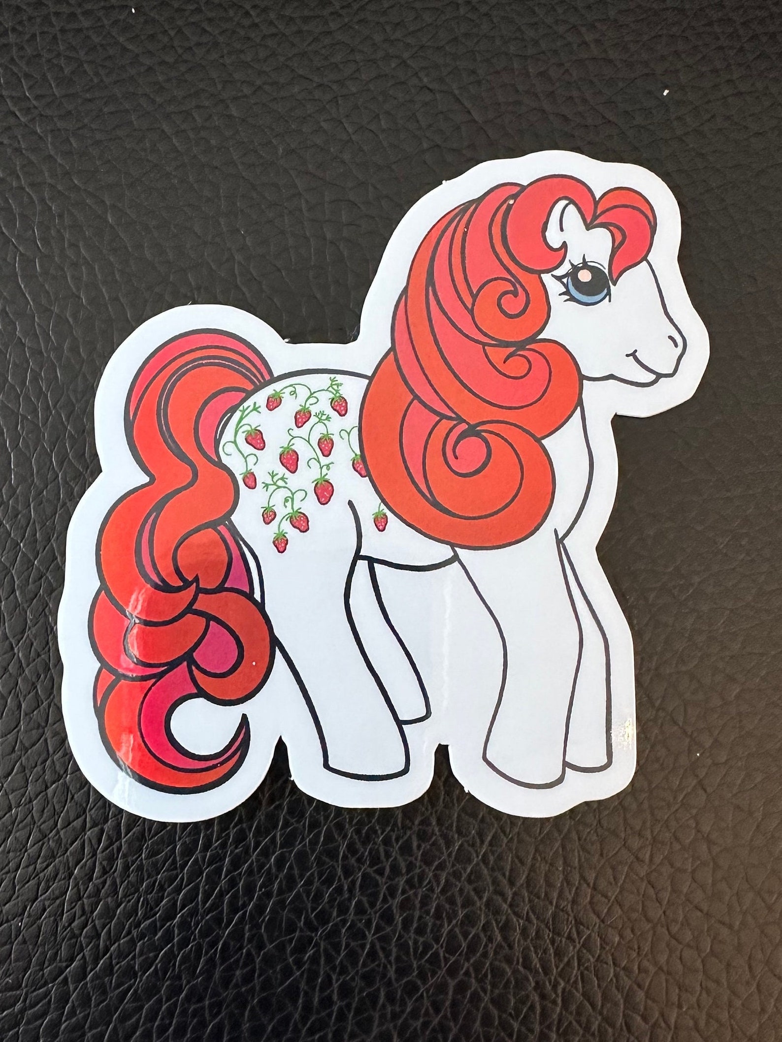 Custom Sugarberry MLP G1 Holographic Vinyl Sticker - Etsy