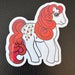 Custom Sugarberry MLP G1 Holographic Vinyl Sticker - Etsy