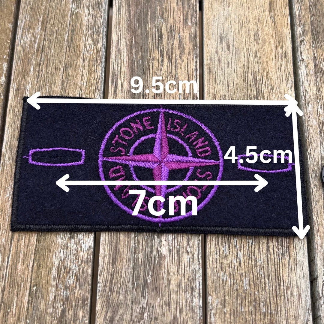 Stone Island Badge Purple Edition Buttons - Etsy