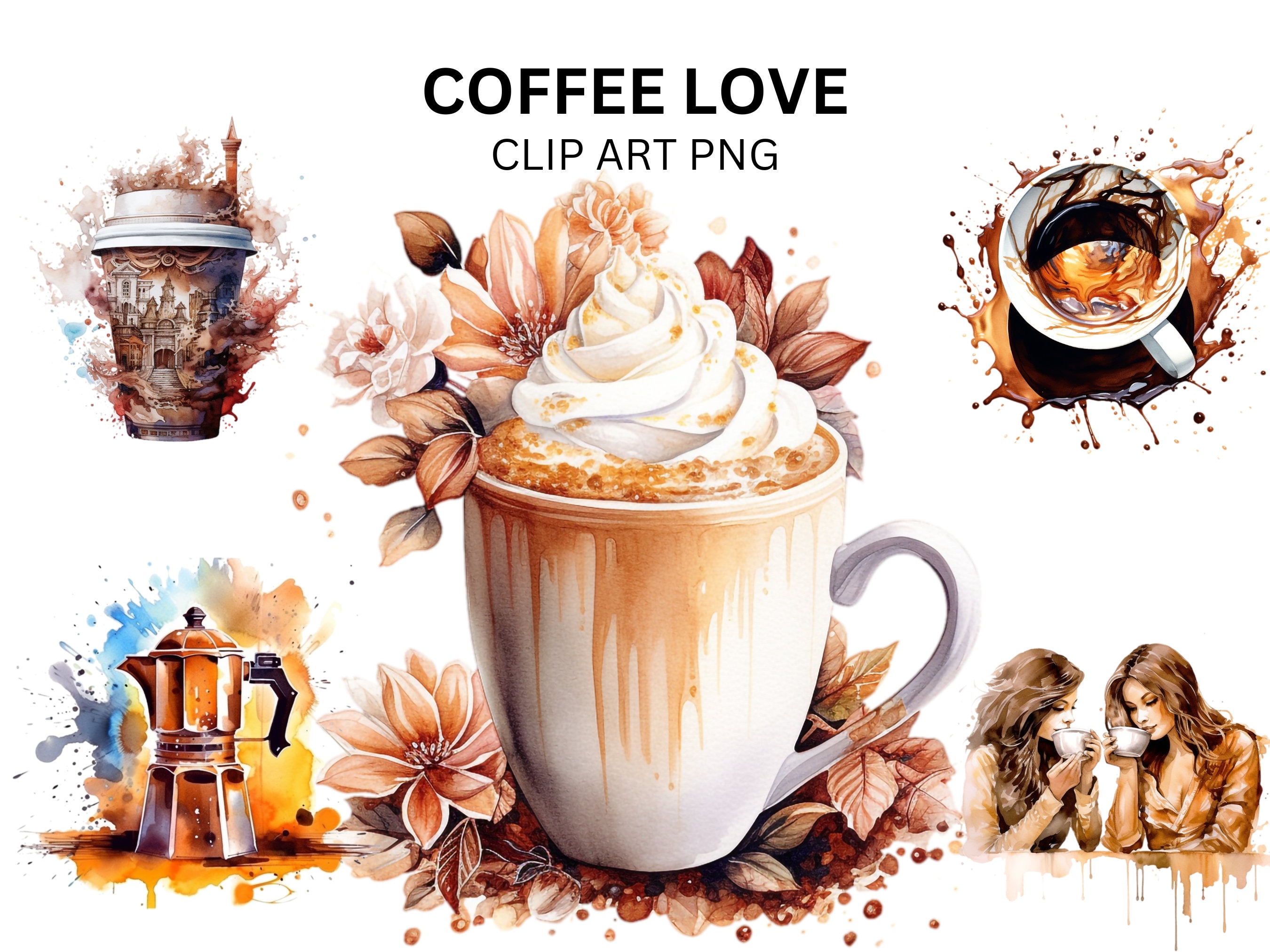 Coffee Love Clipart Png