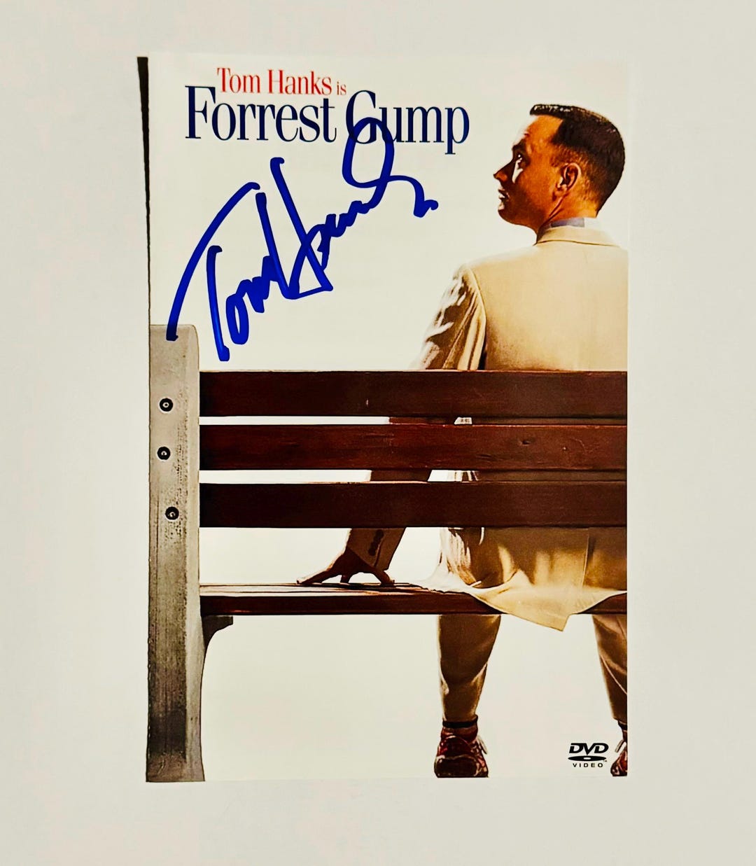 Forrest Gump Tom Hanks Genuine Authentic Signed DVD Cover With ...