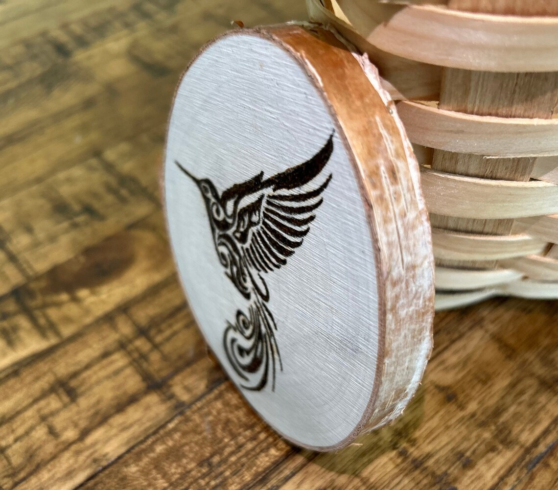 Hummingbird, Hand Drawn Wood Burning Art - Etsy