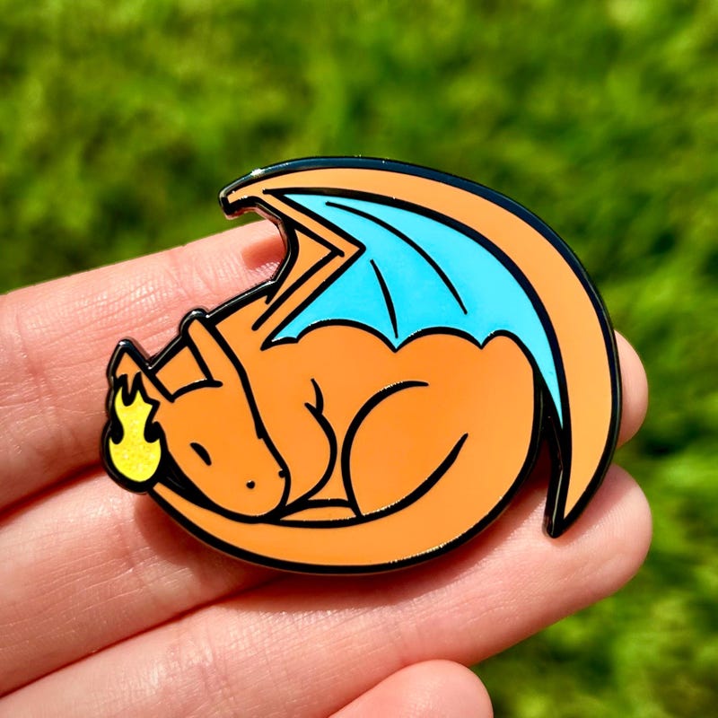 Sleeping Charizard - Etsy