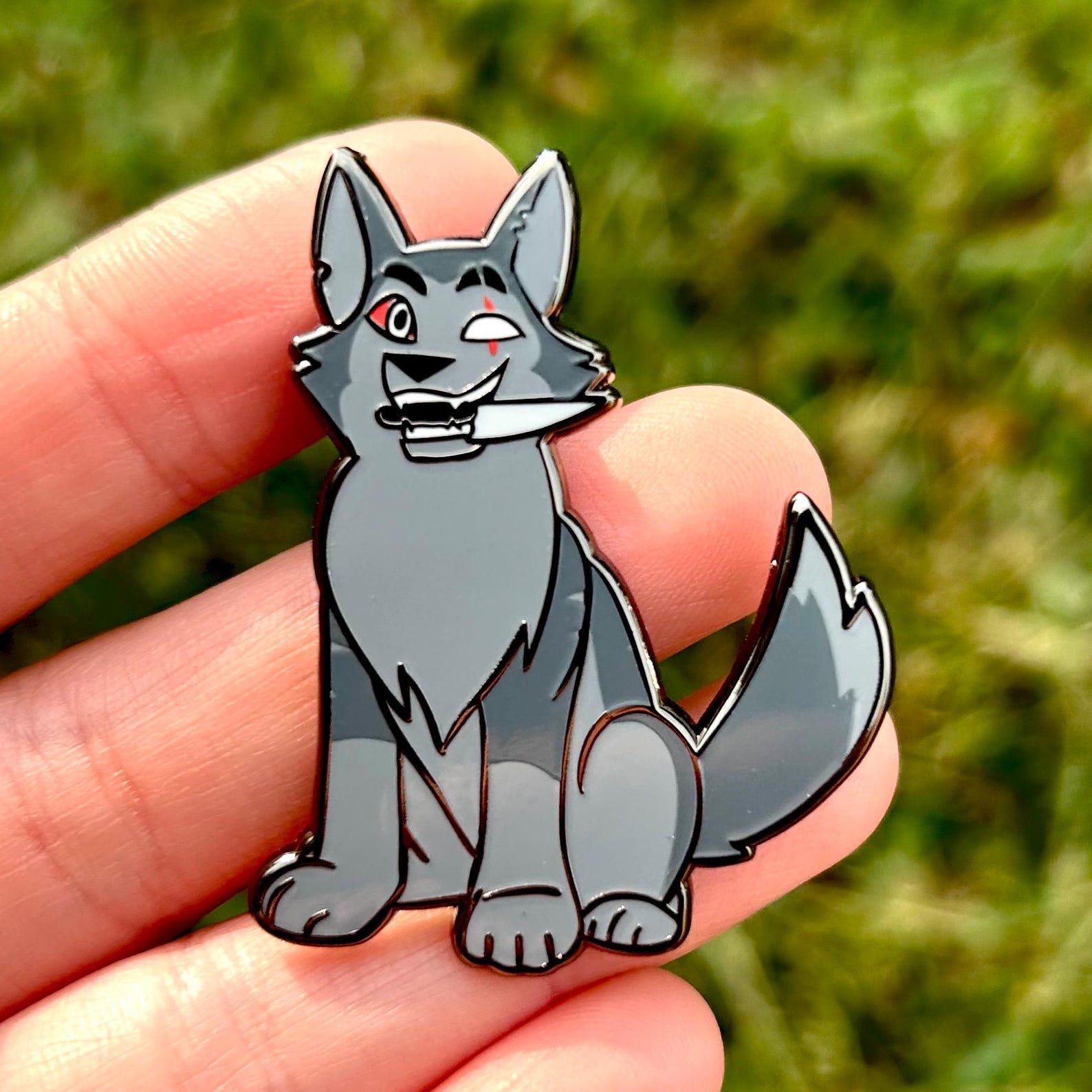 Helluva Boss Puppy Pin, Loona, Queen Bee and Vortex Enamel Pins - Etsy
