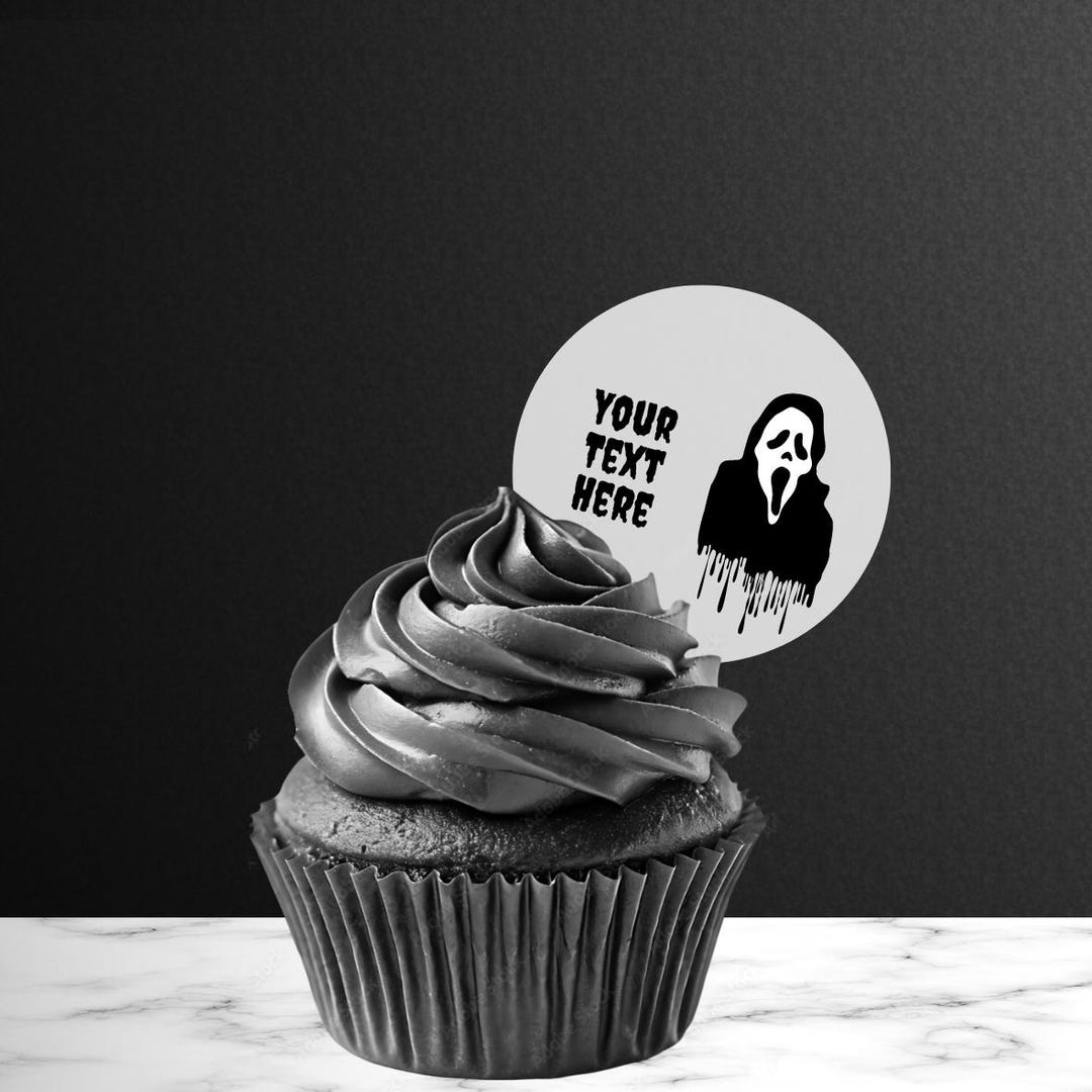 50 Personalized Edible Cupcake Topper and Cocktail Drink Garnish Discs ...