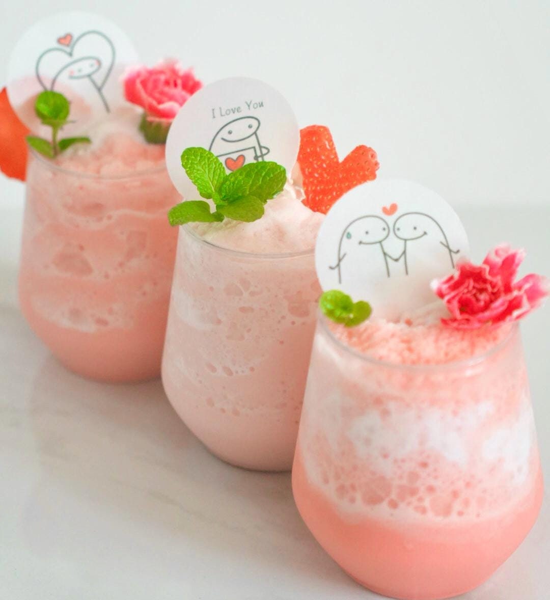 Flork Love Edible Toppers | 3-pack (50ct) | Vegan | Romantic Heart ...