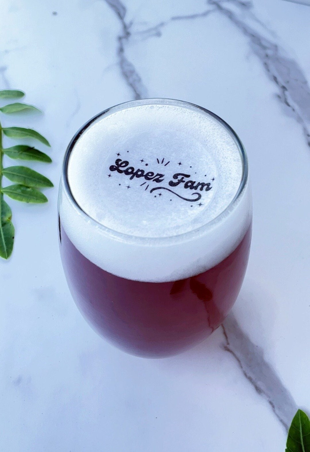50 Personalized Edible Cocktail Drink and Cupcake Topper Garnish Discs ...