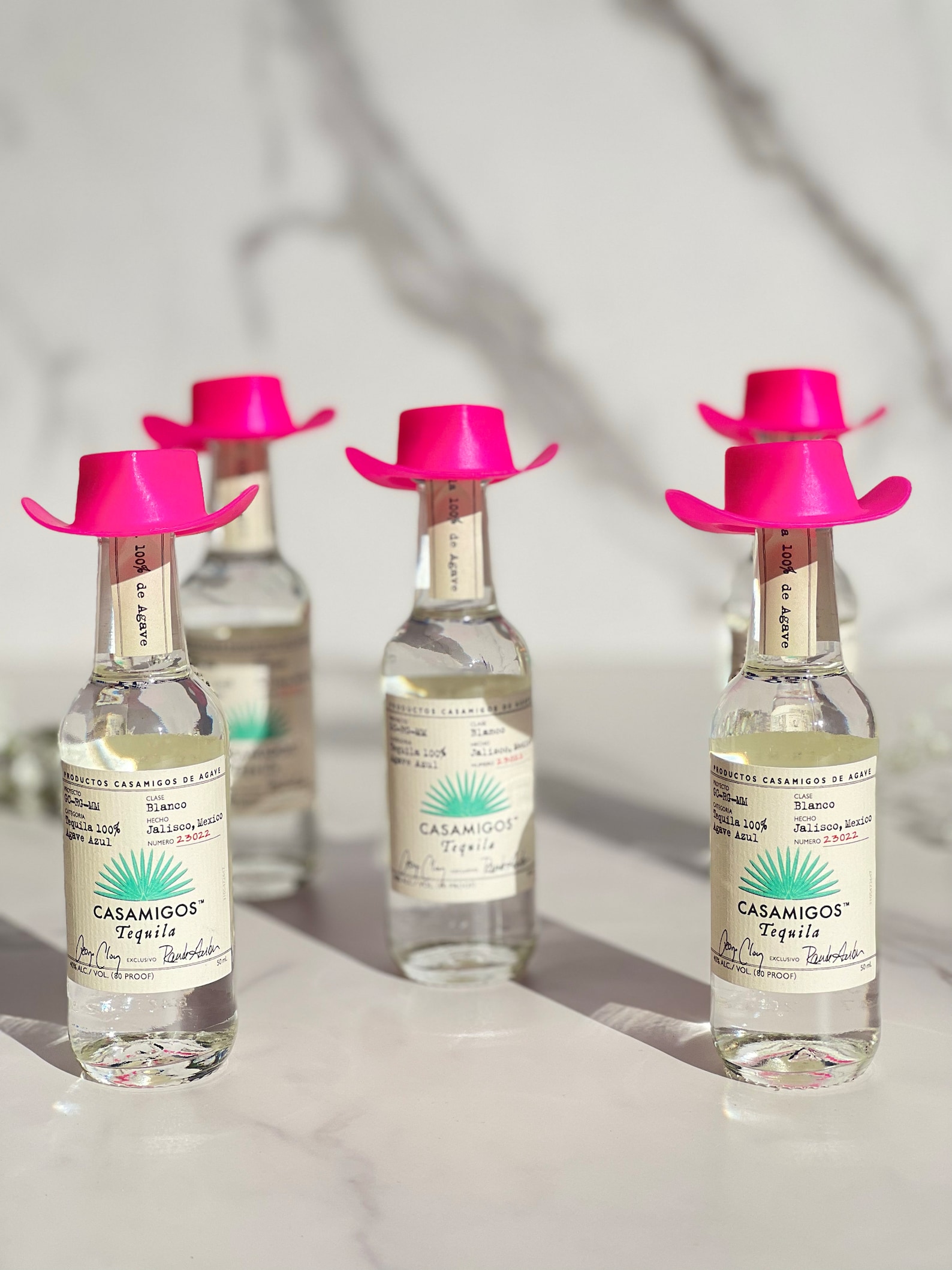 Disco Minis Cowboy Hats Alcohol Bottle Drink Shooter Toppers Cowgirls ...