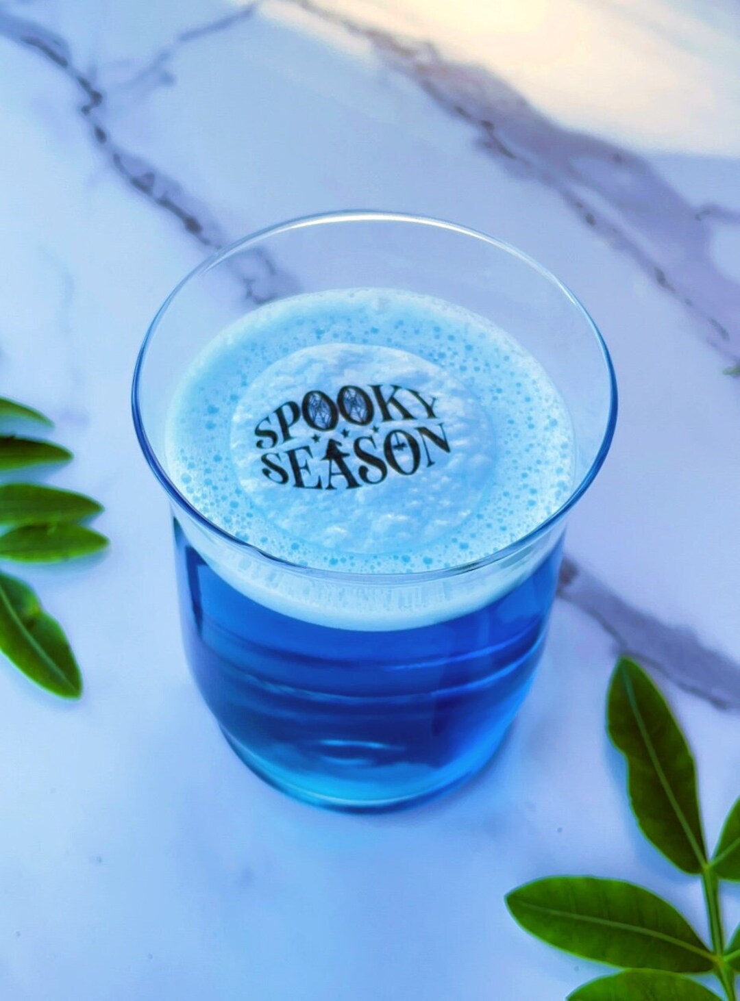 50 Spooky Szn Edible Cupcake Topper and Cocktail Drink Garnish Discs ...