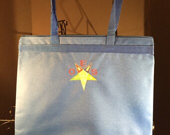Order of Eastern Star Tote Bag, Shoulderbag and Wristlett 3 Piece - Etsy
