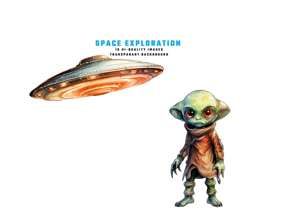 Astronaut Clipart, Outer Space Clipart Set, Planets Clipart Set ...