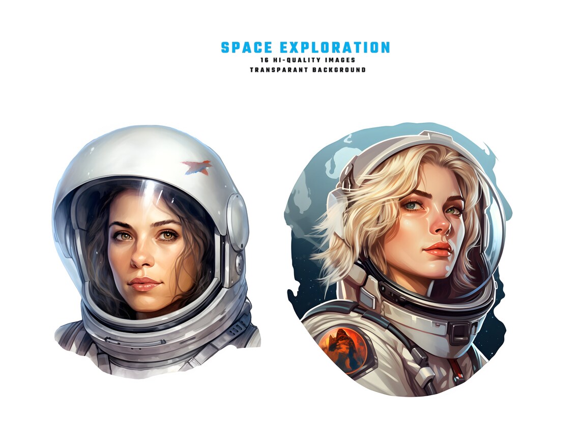 Astronaut Clipart, Outer Space Clipart Set, Planets Clipart Set ...