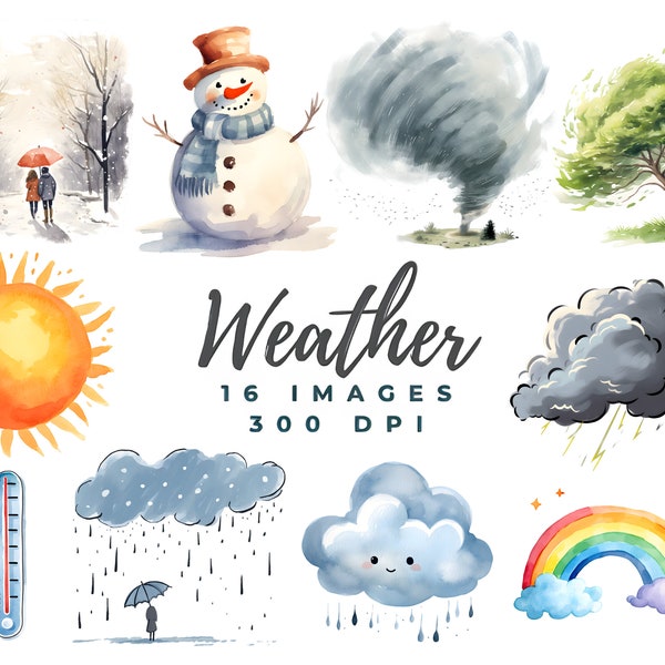 Thermometer Clipart - Etsy