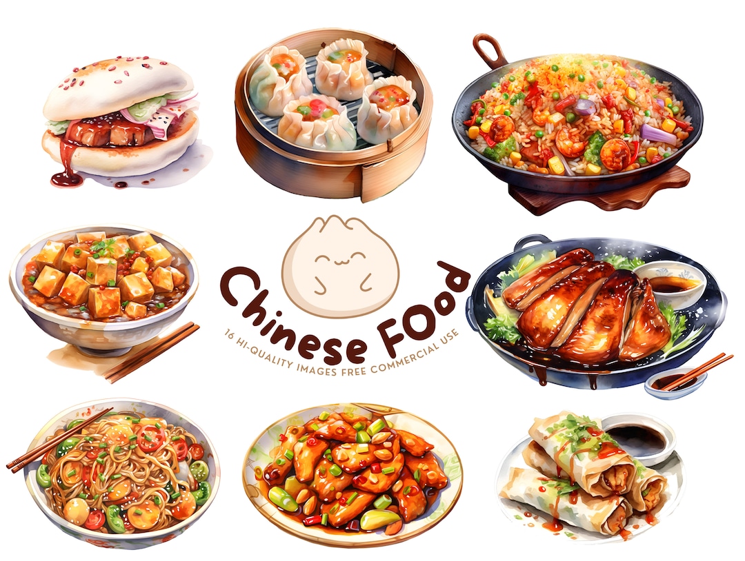 Chinese Food Clipart, Chinese Food Art, Xiao Long Bao, Dim Sum Clipart ...