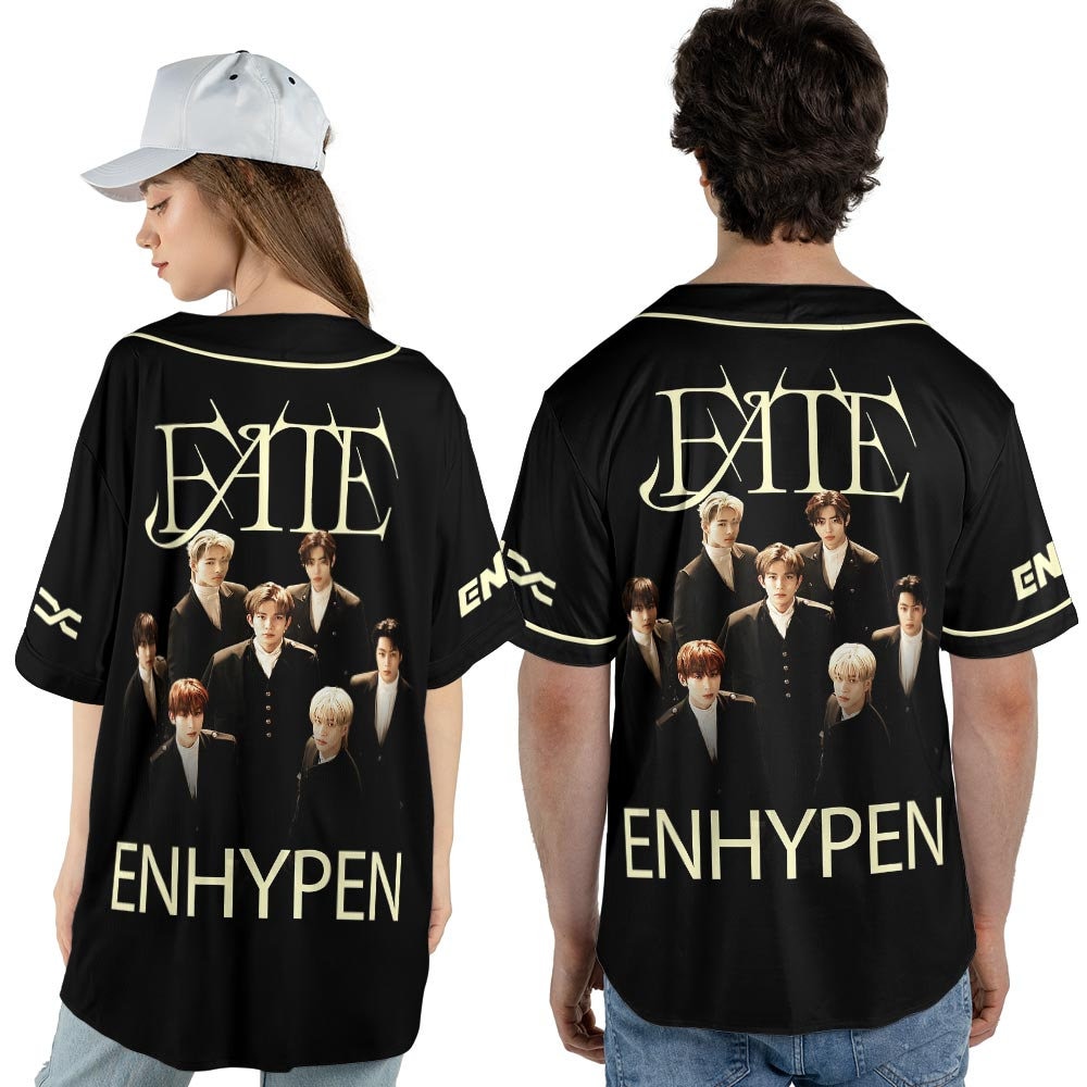 Enhypen Kpop Baseball Jersey, Number and Name Heeseung Jay Jake ...