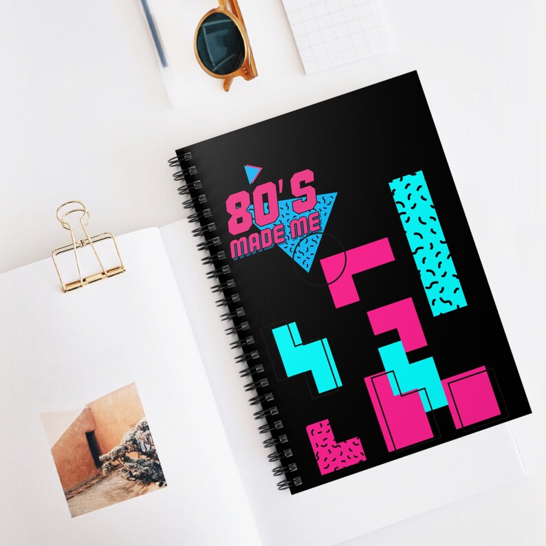80s Made Me - Spiral Notebook - Etsy