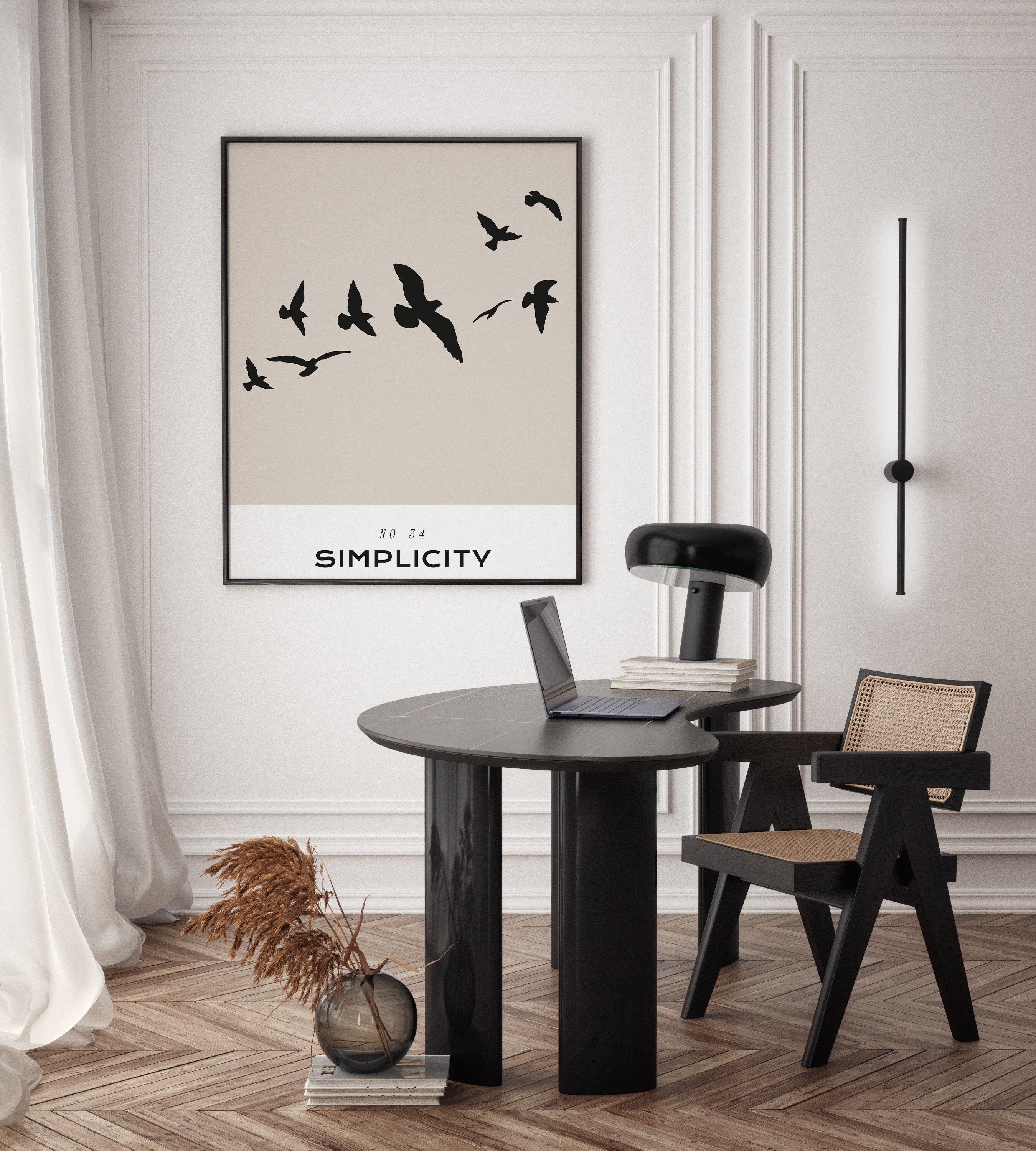Flying Birds Poster Modern Birds Print Birds in Flight Bird Poster ...