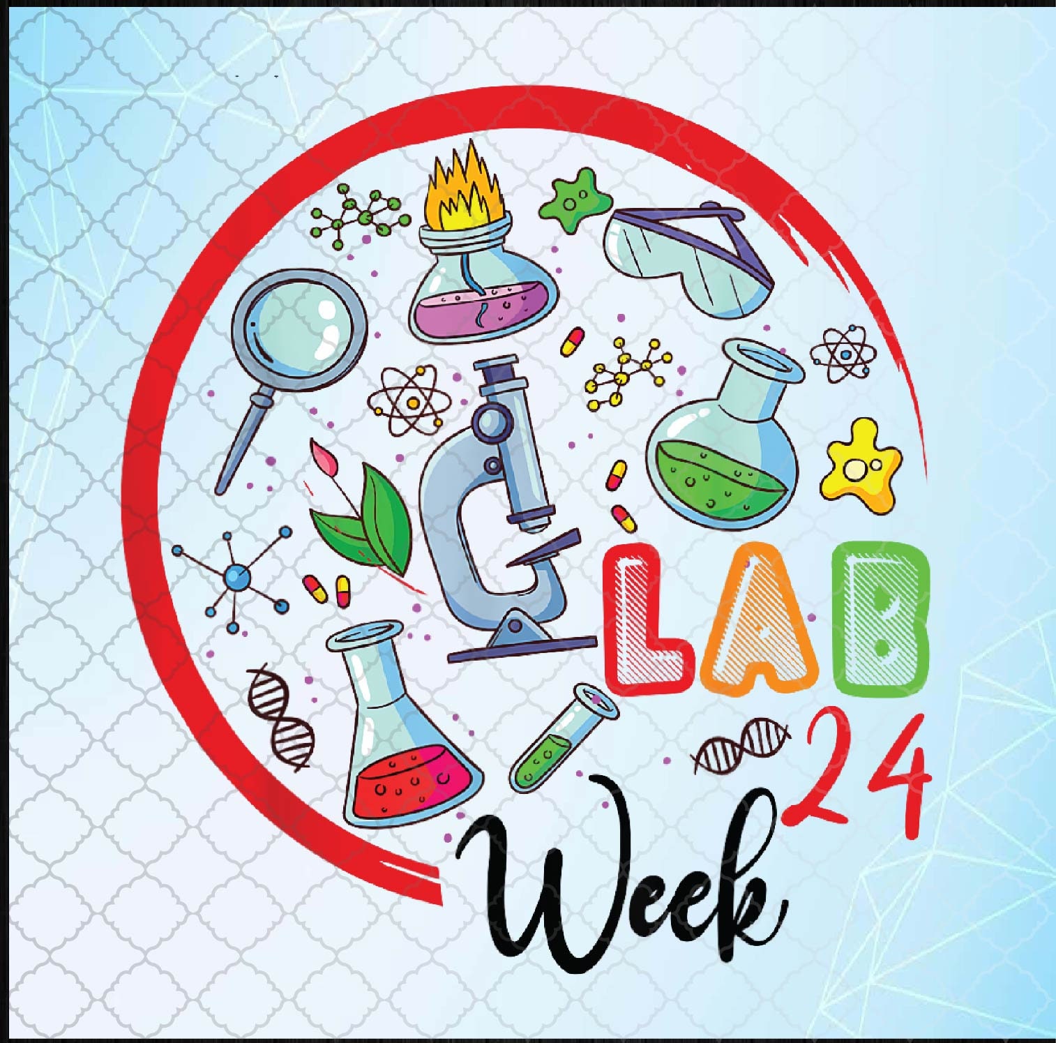 Funny Lab Week 2024 Medical Laboratory Technician Png, Sublimation ...