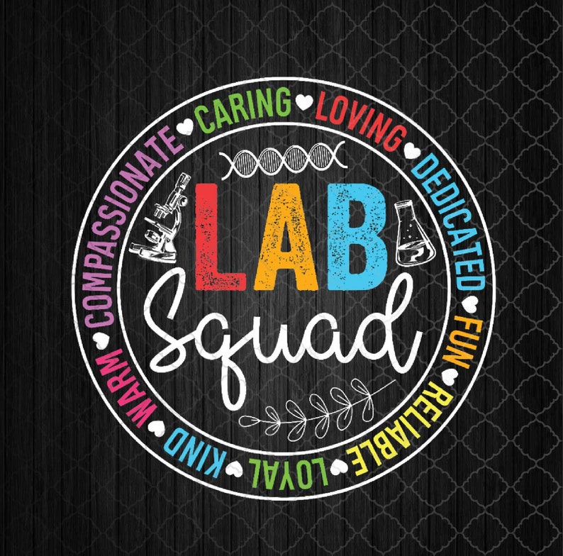Lab Squad Funny Lab Week 2024 Medical Laboratory Technician Png ...