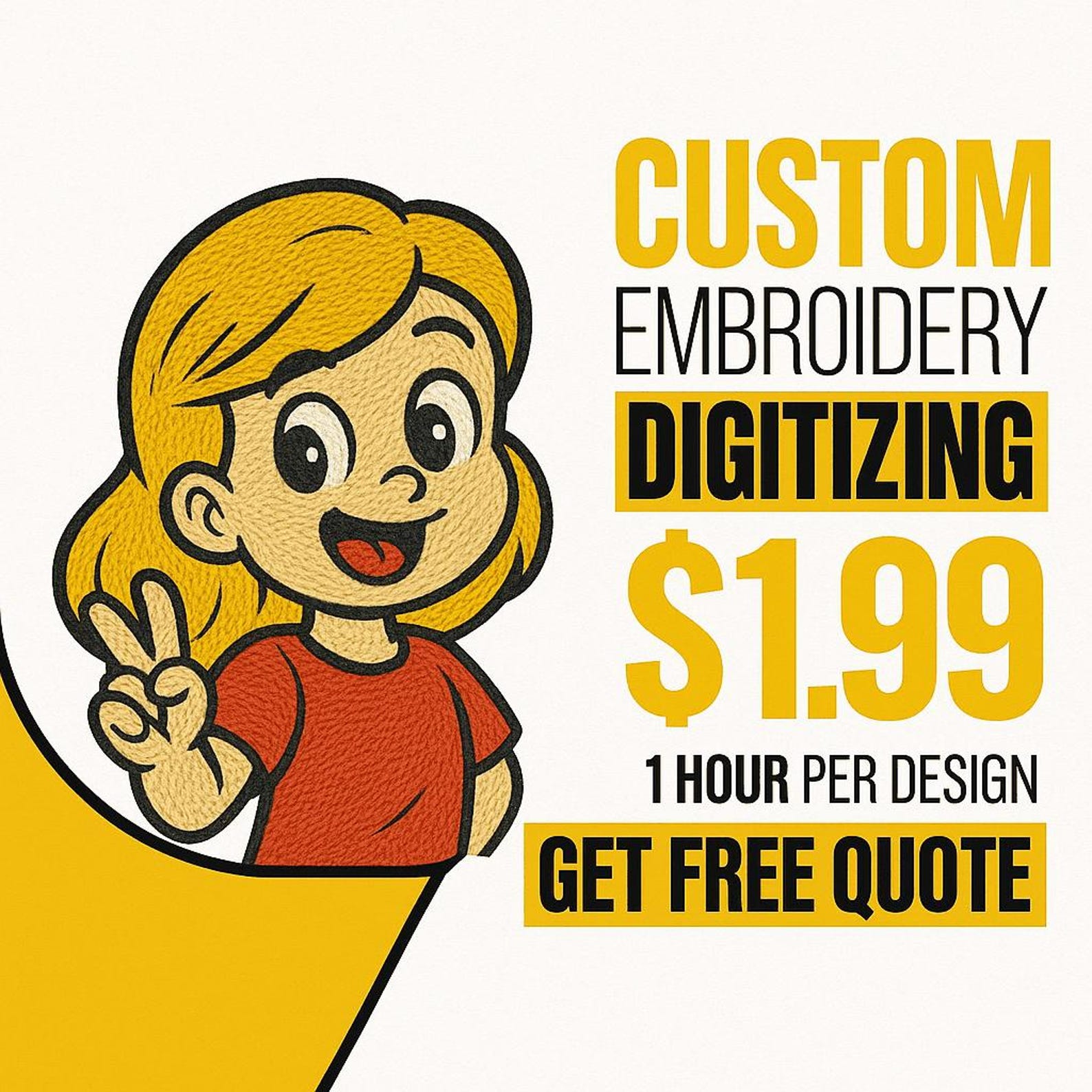 Logo Digitizing for Embroidery Machine | Custom Image Digitizing ...