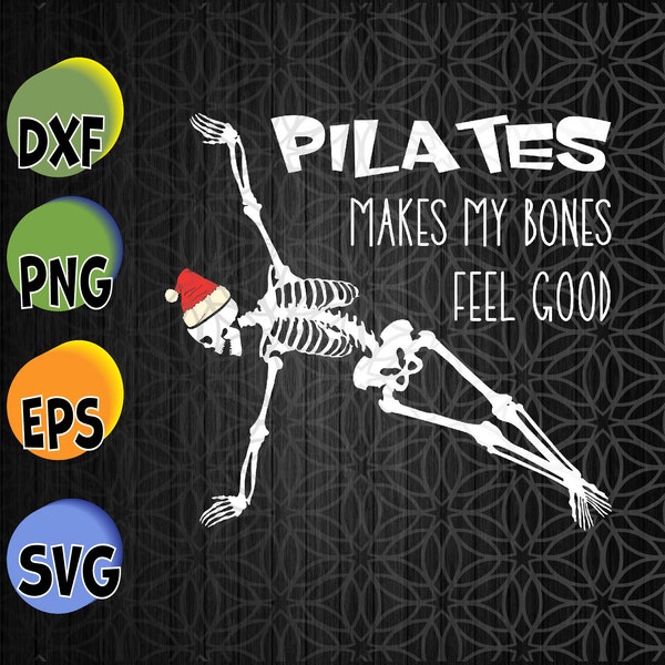 Skeleton Pilates Png - Etsy