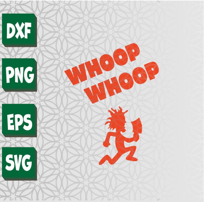 Juggalette ICP Whoop Whoop Hatchet Man Vibrant Colors Design Svg, Eps ...