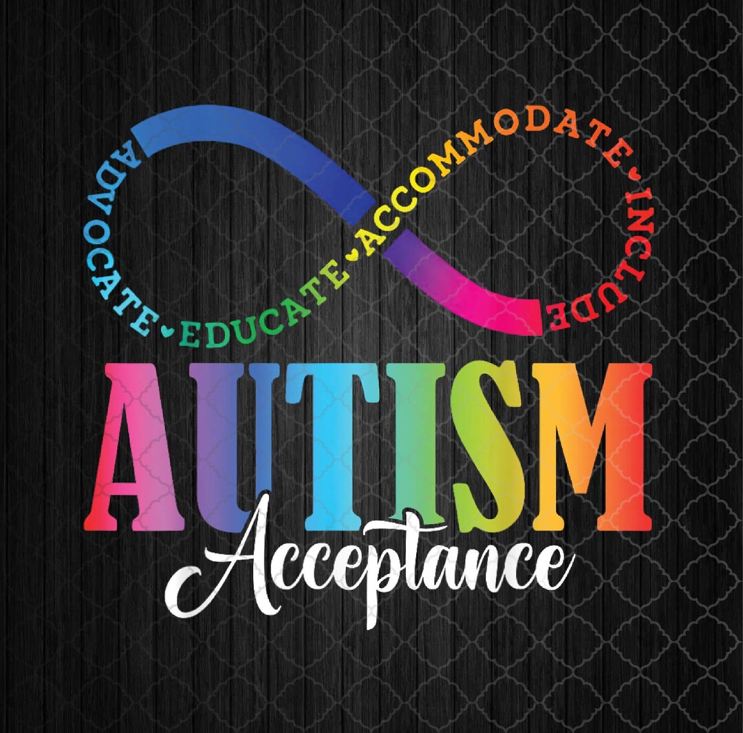 Infinity Autism Png, Autism Png, Autism Awareness Png, Sublimation ...
