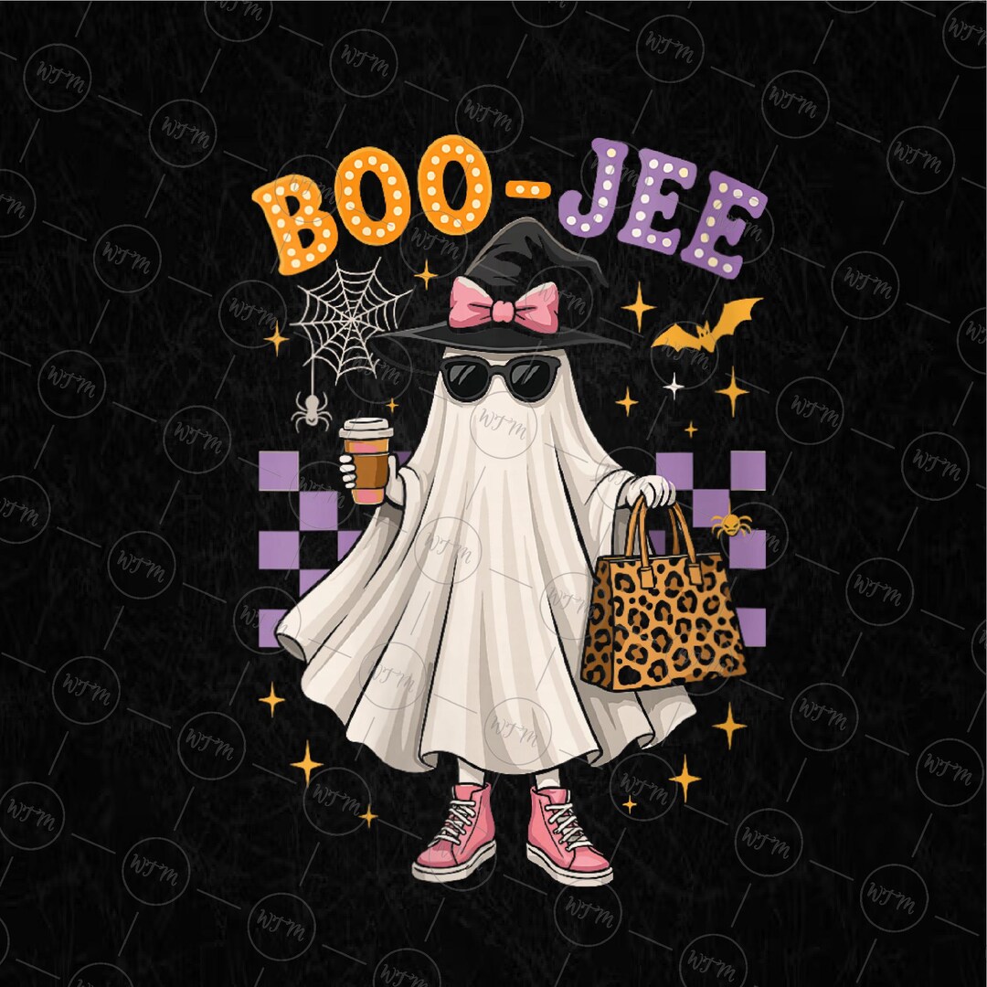 Womens Boojee Halloween Png, Cute Ghost Spooky Season, Funny Ghost Png ...