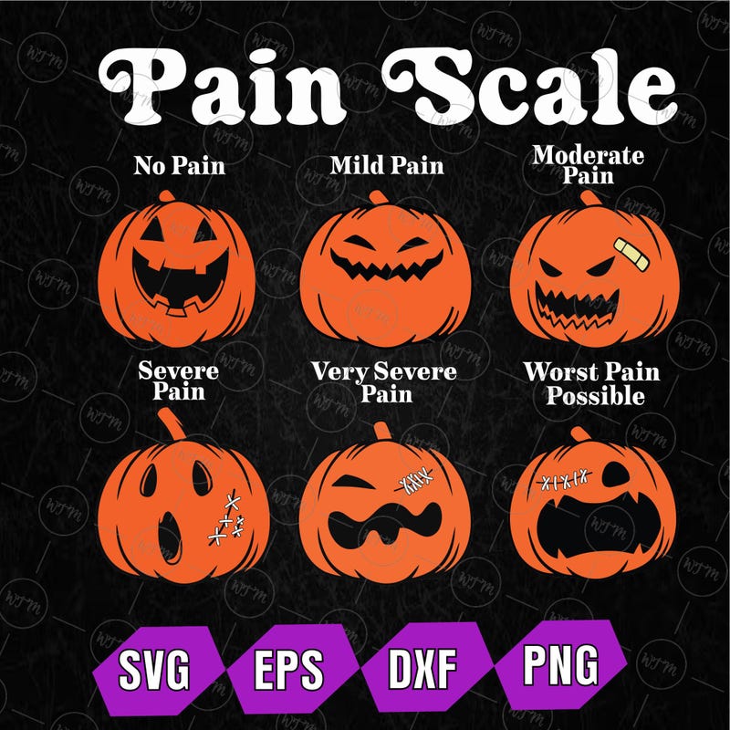 Funny Pain Scale Nurse - Etsy