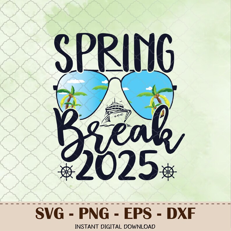 2025 Spring Break Friends Svg, Family Matching Graphic Svg, Png File ...