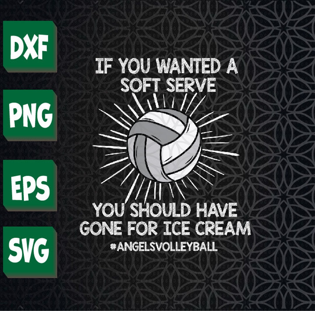 Anderson Angels Volleyball Svg, Eps, Png, Dxf, Digital Download - Etsy