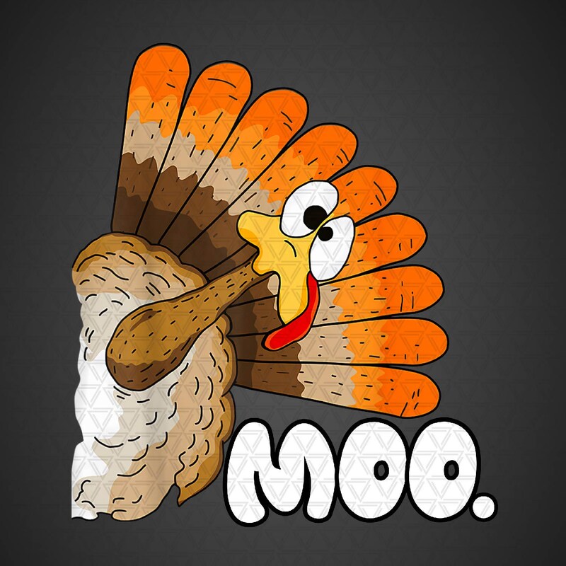 Moo Turkey Face - Etsy