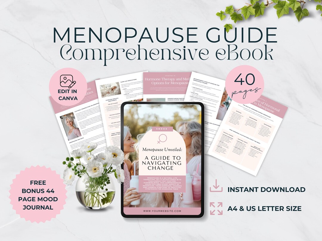 Menopause Guide for Women's Wellness Coaches, Perimenopause Hormone Health Coaching Lead Magnet ...