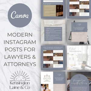 Law Firm Instagram Post Ideas, Social Media Posts for Lawyers and ...