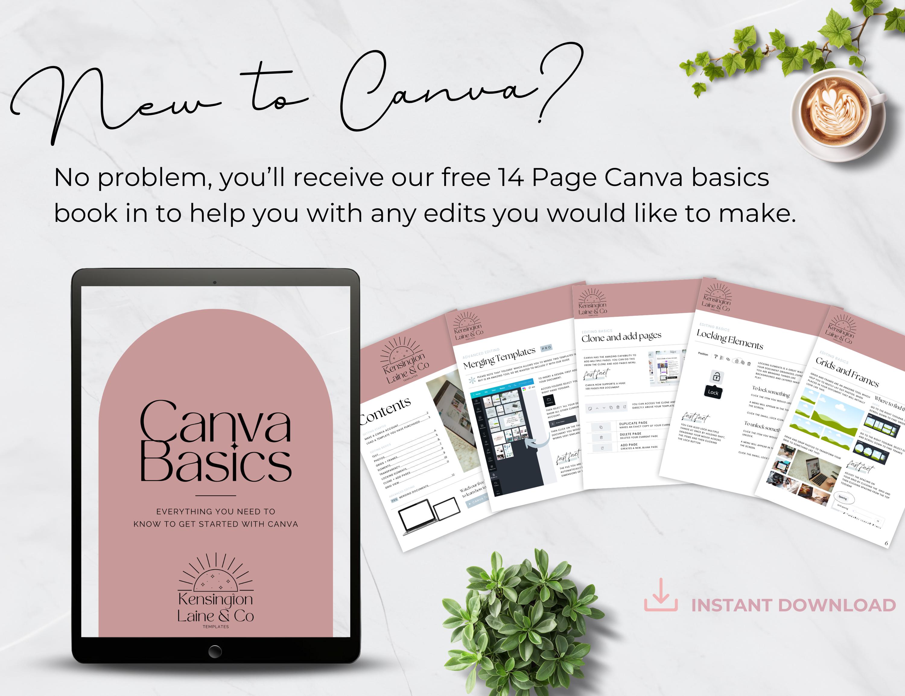 Social Media Templates for Mobile Bar, Editable Canva Designs for ...