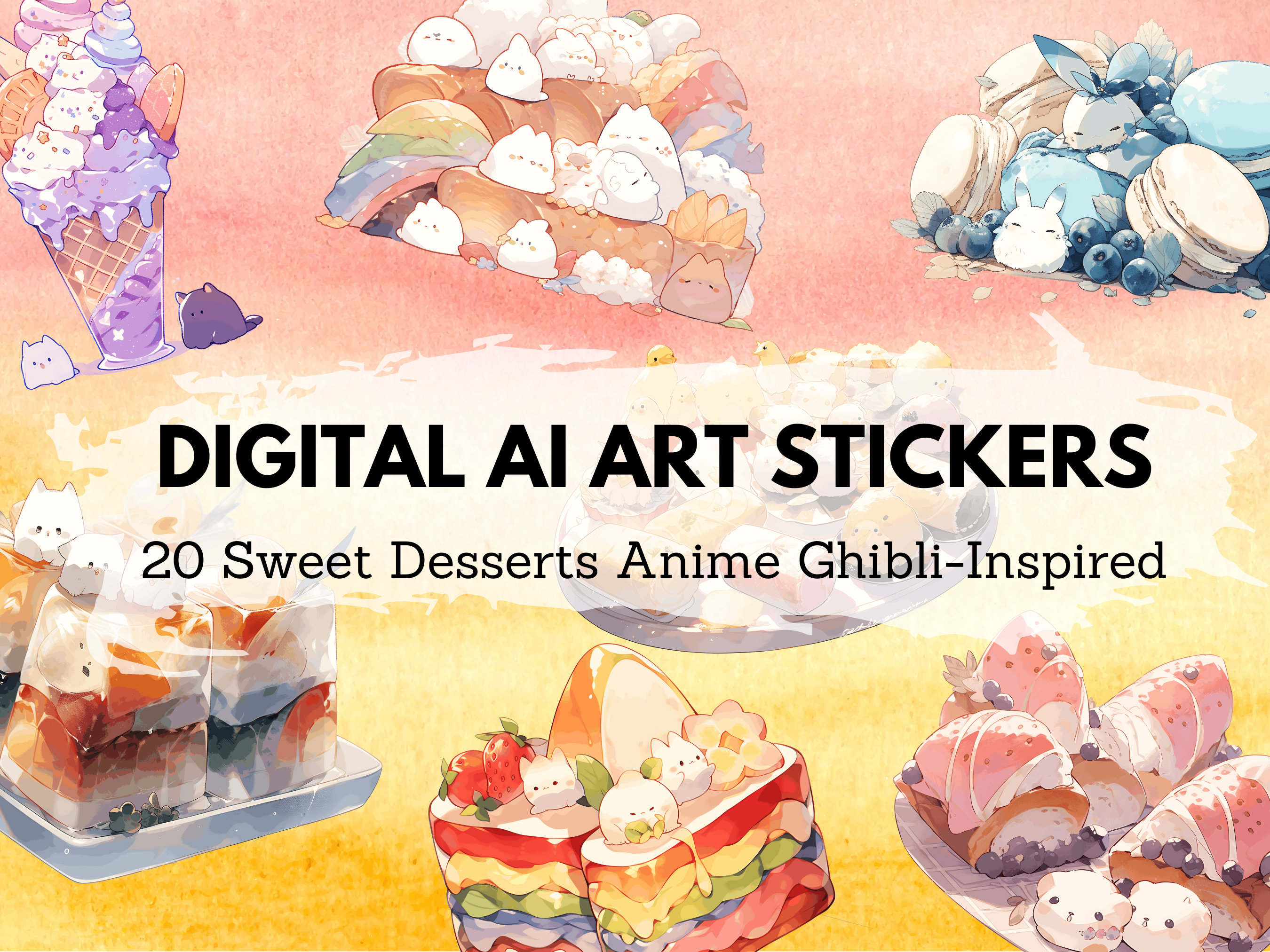 Anime Inspired Desserts