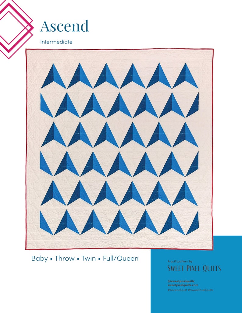 Ascend (PDF Quilt Pattern) - Etsy