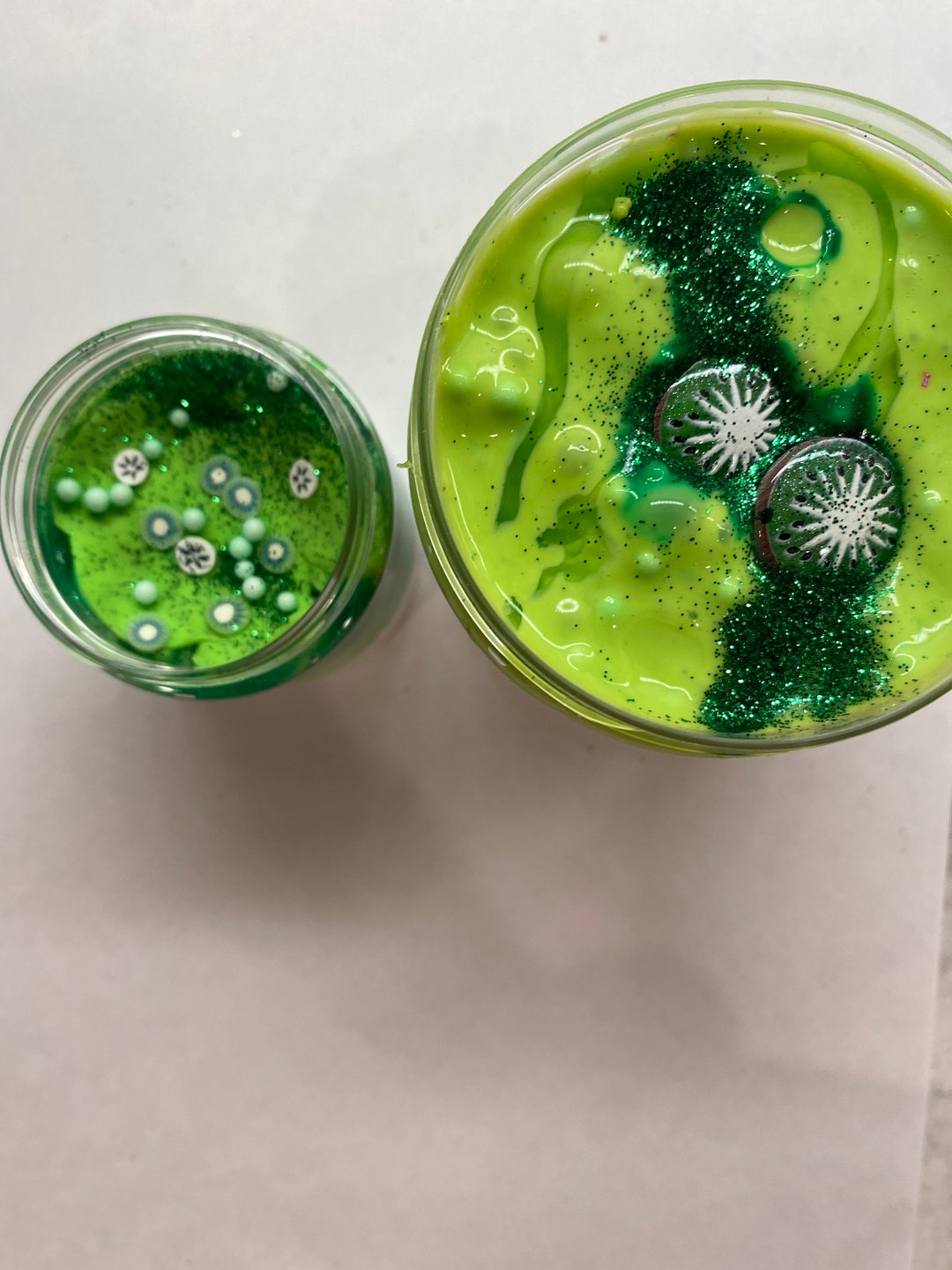 Kiwi Slime,mermaid Slime, and Cloud Slime - Etsy