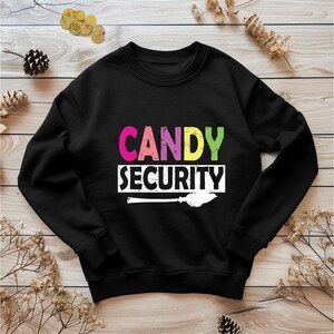 Halloween Candy Security Svg, Candy Security Svg File, Digital Download ...