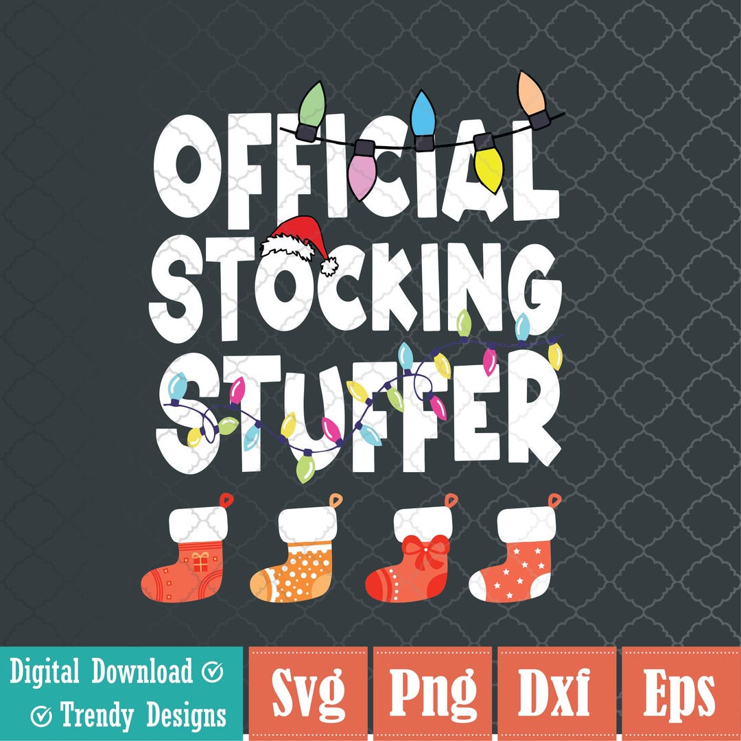 Official Stocking Stuffer Svg, Funny Christmas Svg, Xmas Couple Svg ...