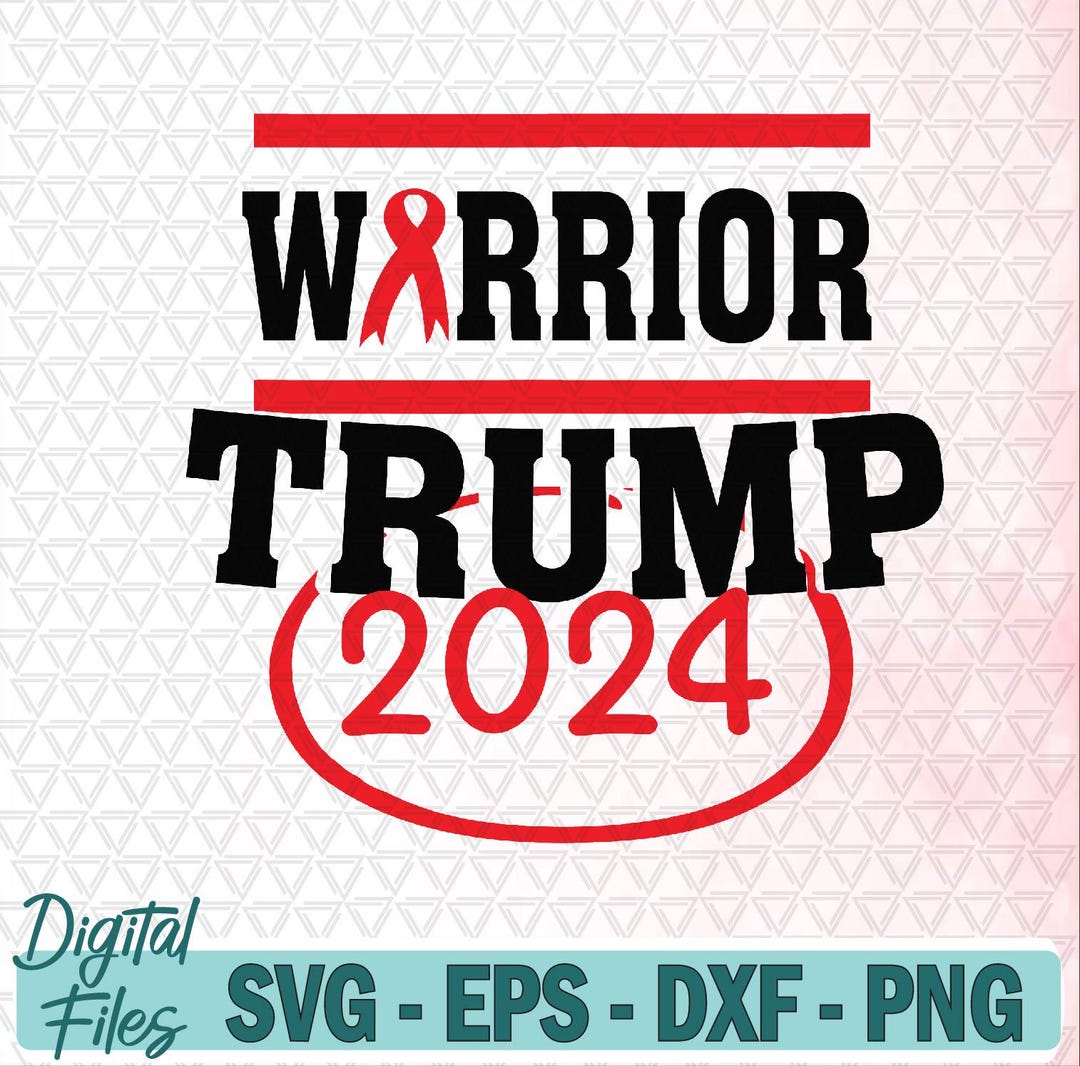 Awesome Warrior Tr-ump 2024 Svg, Png Design - Etsy
