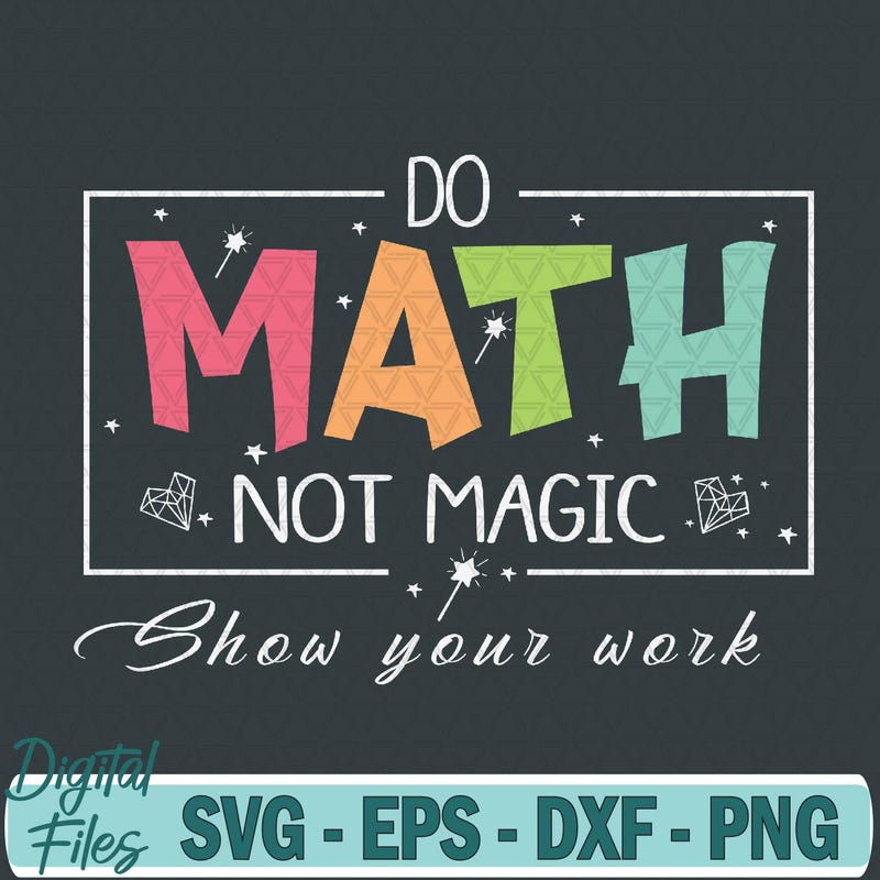 Math Svg - Etsy