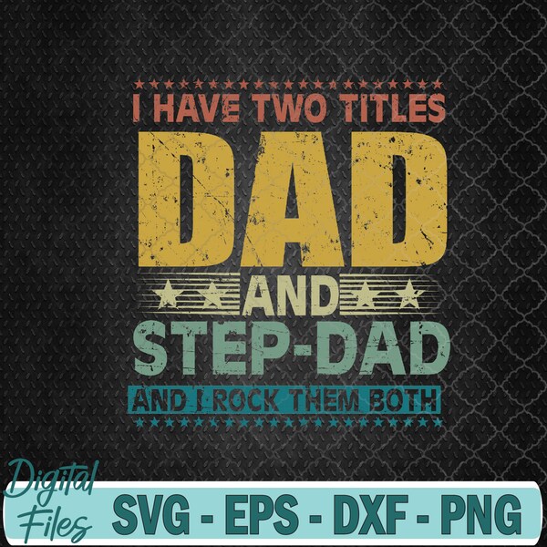 Step Dad Funny Svg - Etsy