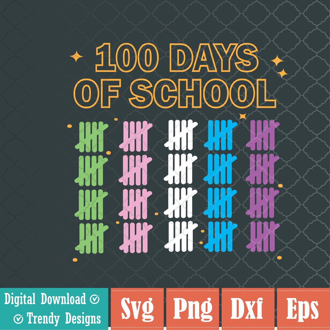 100 Days of School Svg, Sabers and Star Print Space Wars Svg, Png File ...