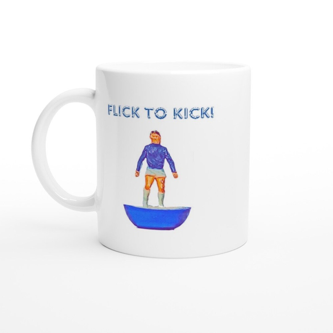 Flick to Kick Subbuteo Footy Mug Fathers Day Gift - Etsy
