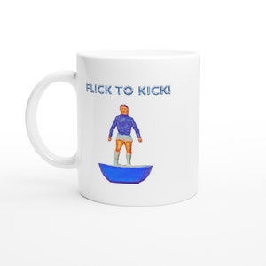 Flick to Kick Subbuteo Footy Mug Fathers Day Gift - Etsy